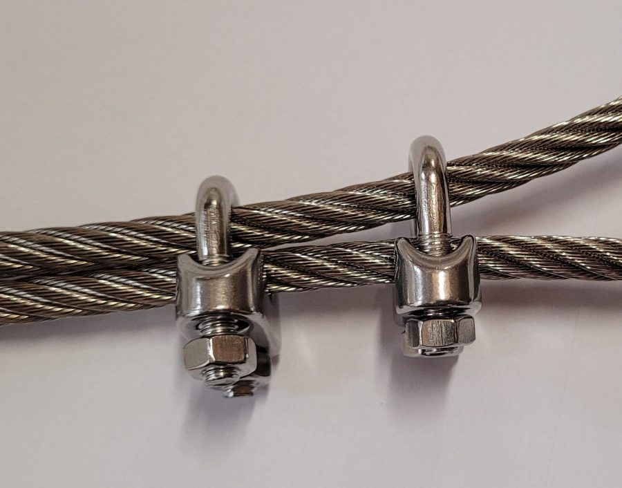 Cable Clamp 6mm Stainless 1 – YACHT STEERING SERVICES